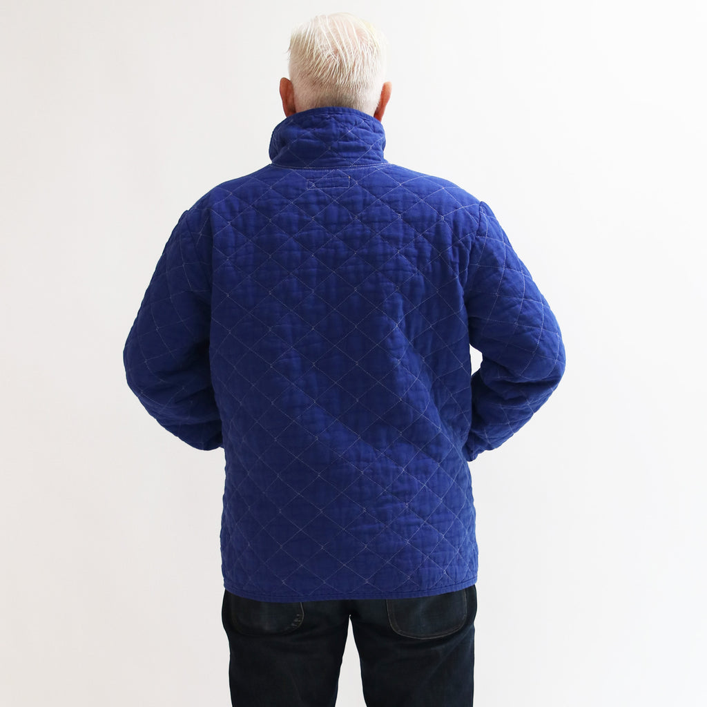 Quilted Snap Jacket – Utility Canvas
