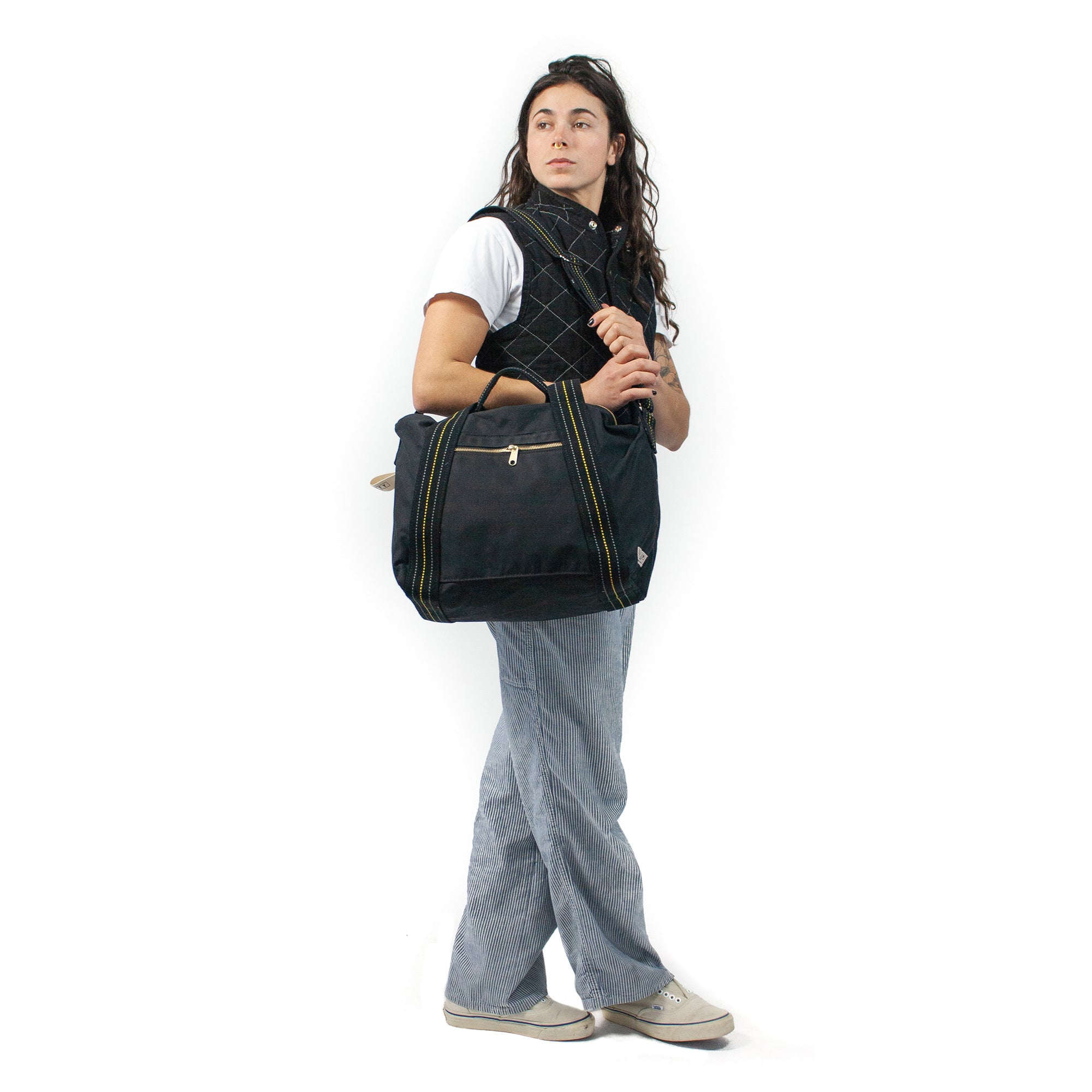 Waxed Overnighter – Utility Canvas
