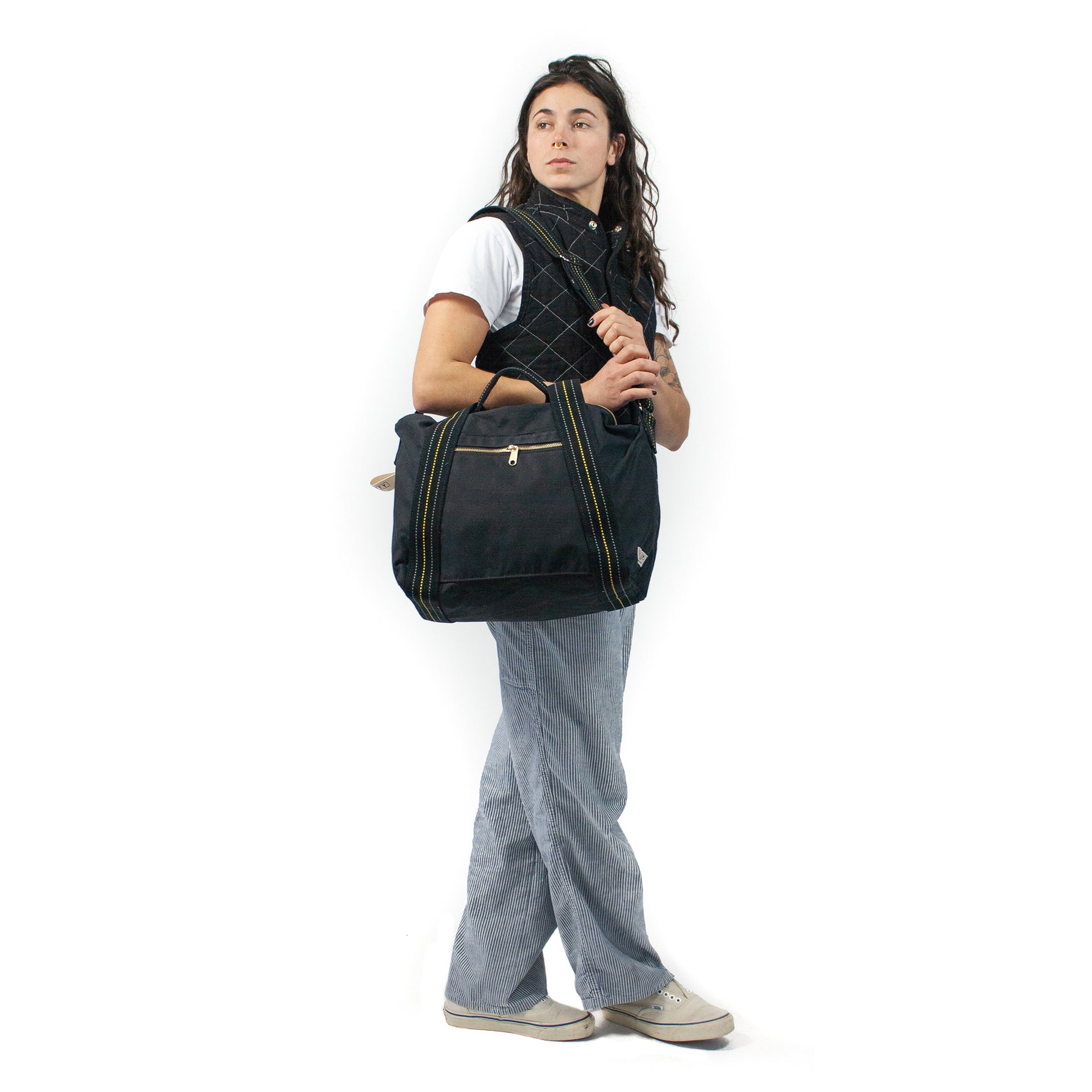 Waxed Overnighter – Utility Canvas