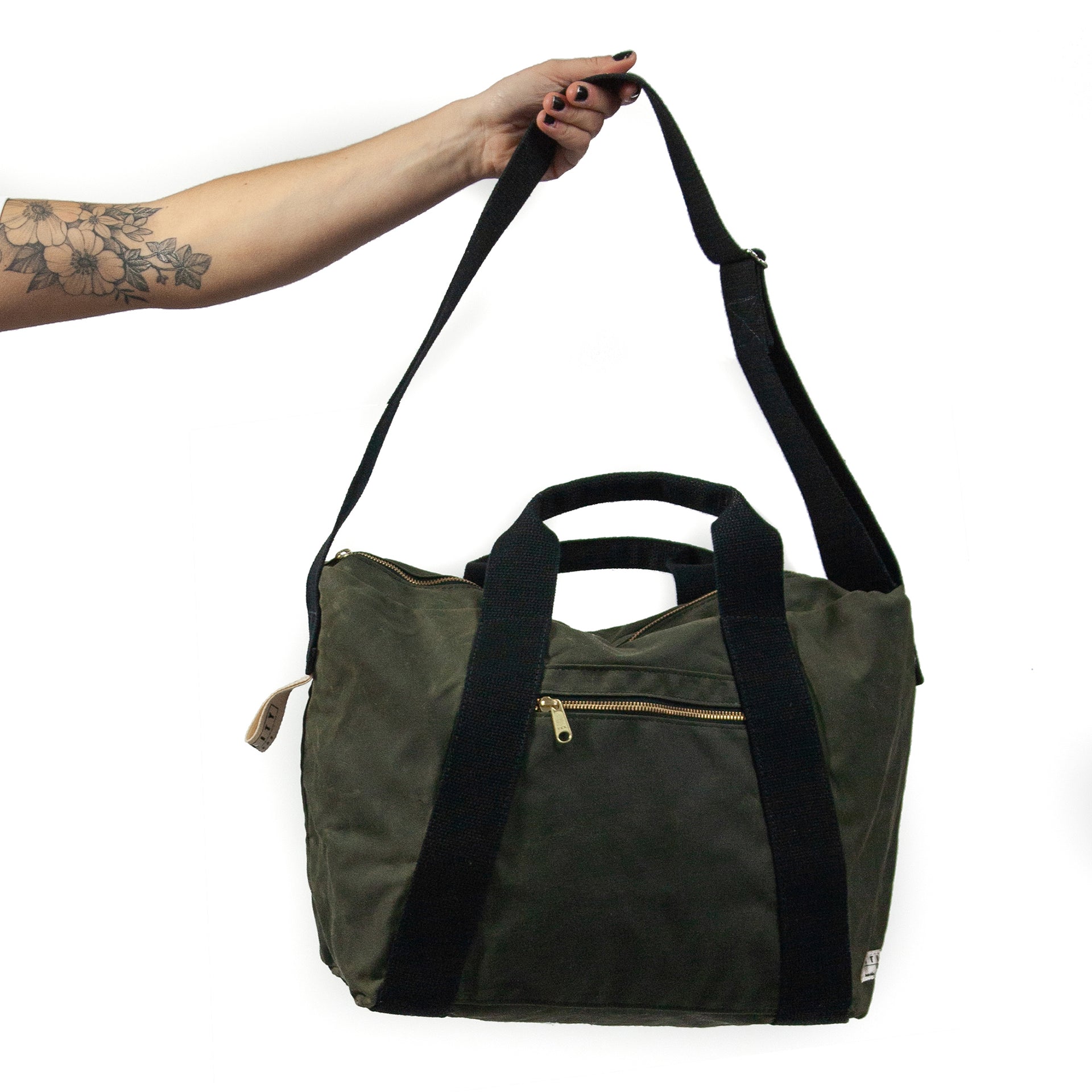 Waxed Overnighter – Utility Canvas