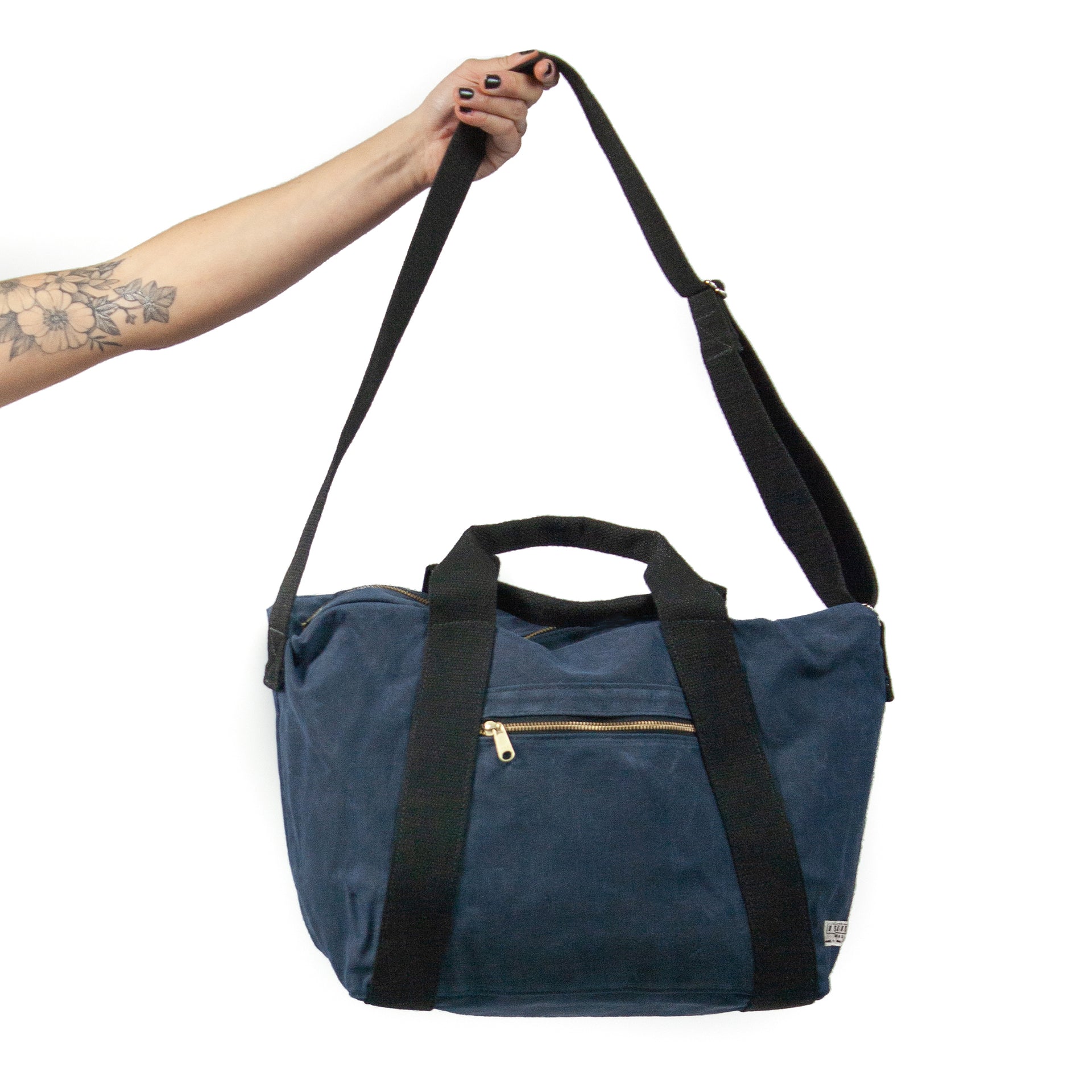 Waxed Overnighter – Utility Canvas