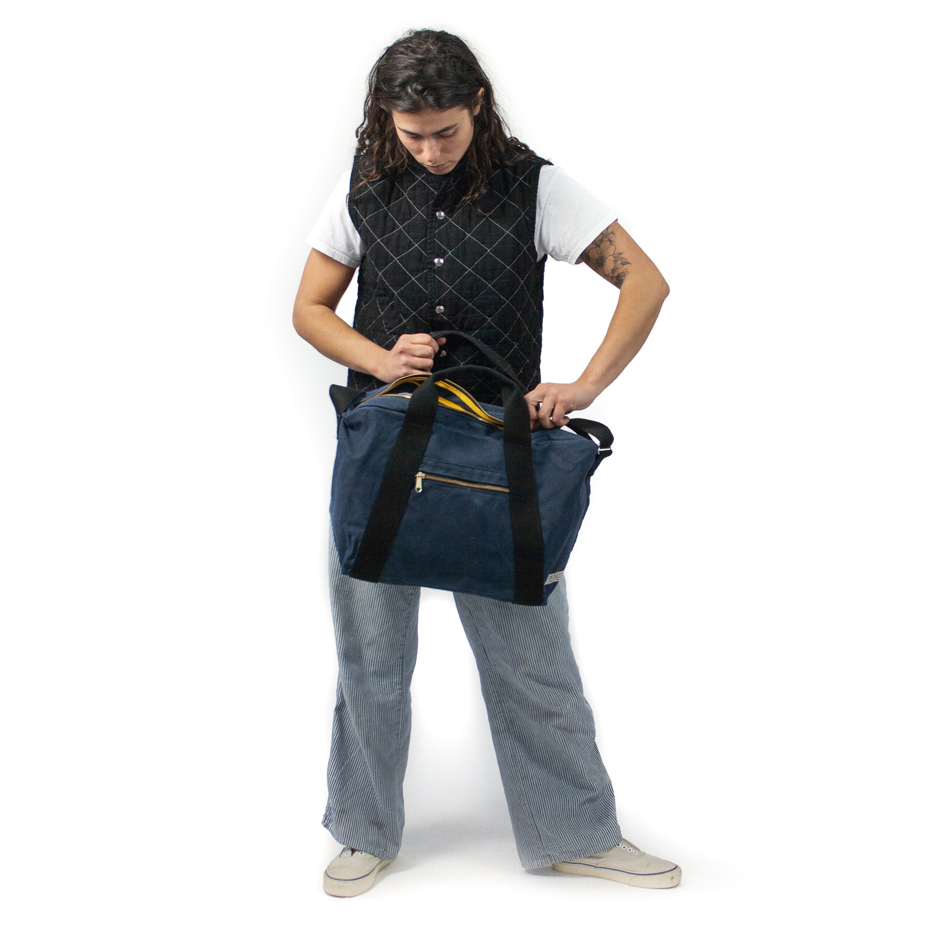 Waxed Overnighter – Utility Canvas